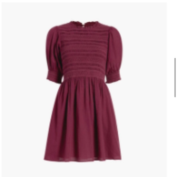 Hill House | Dresses | Hill House Burgundy Dress | Poshmark